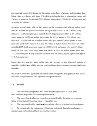 Supply chain management of vegetable marketing [www.writekraft.com] | DOC