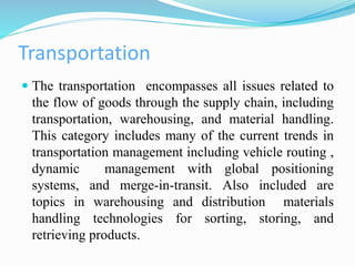 Supply chain management on itc | PPTX