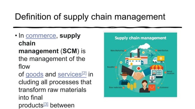 Supply Chain Management Presentation.pptx | Logistics | Business