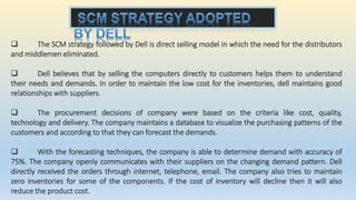 Supply chain mangement system | PPTX