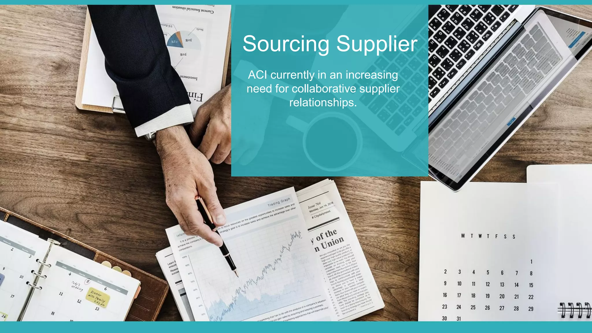 Supply chain network design of aci | PPT