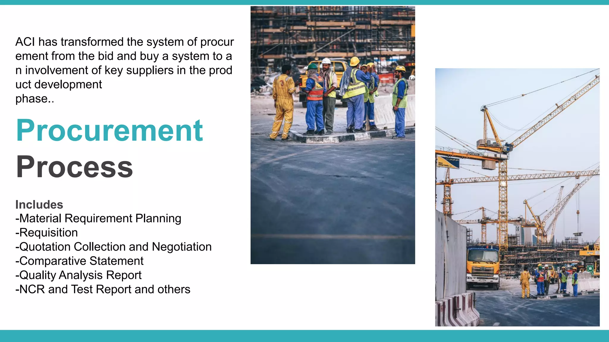 Supply chain network design of aci | PPT