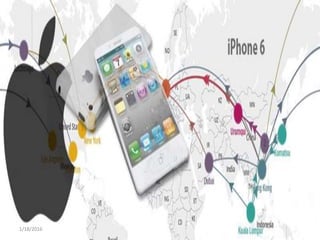 Supply chain of Apple | PPTX