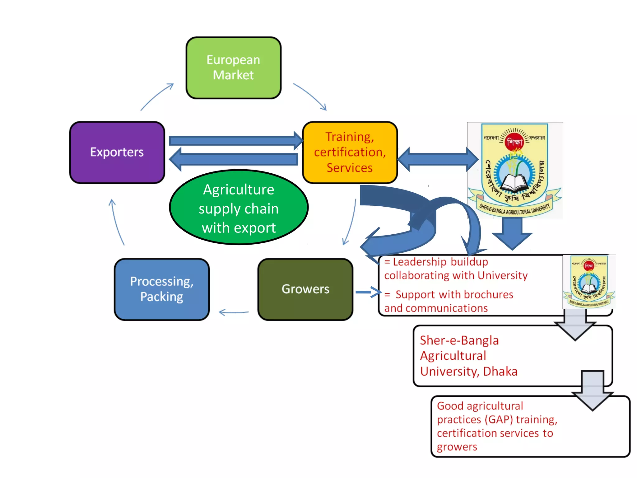 Supply chain of fresh vegetables export | PPT | Agriculture | Industries
