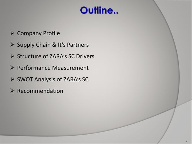Supply chain of zara | PDF | Logistics | Business