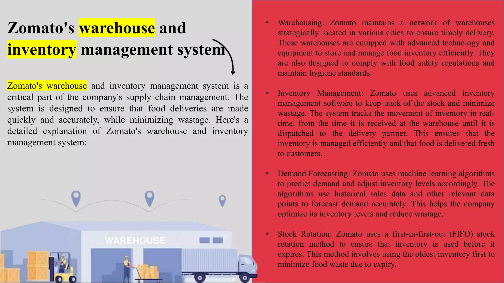 Supply Chain Management of Zomato and Swiggy | PPTX