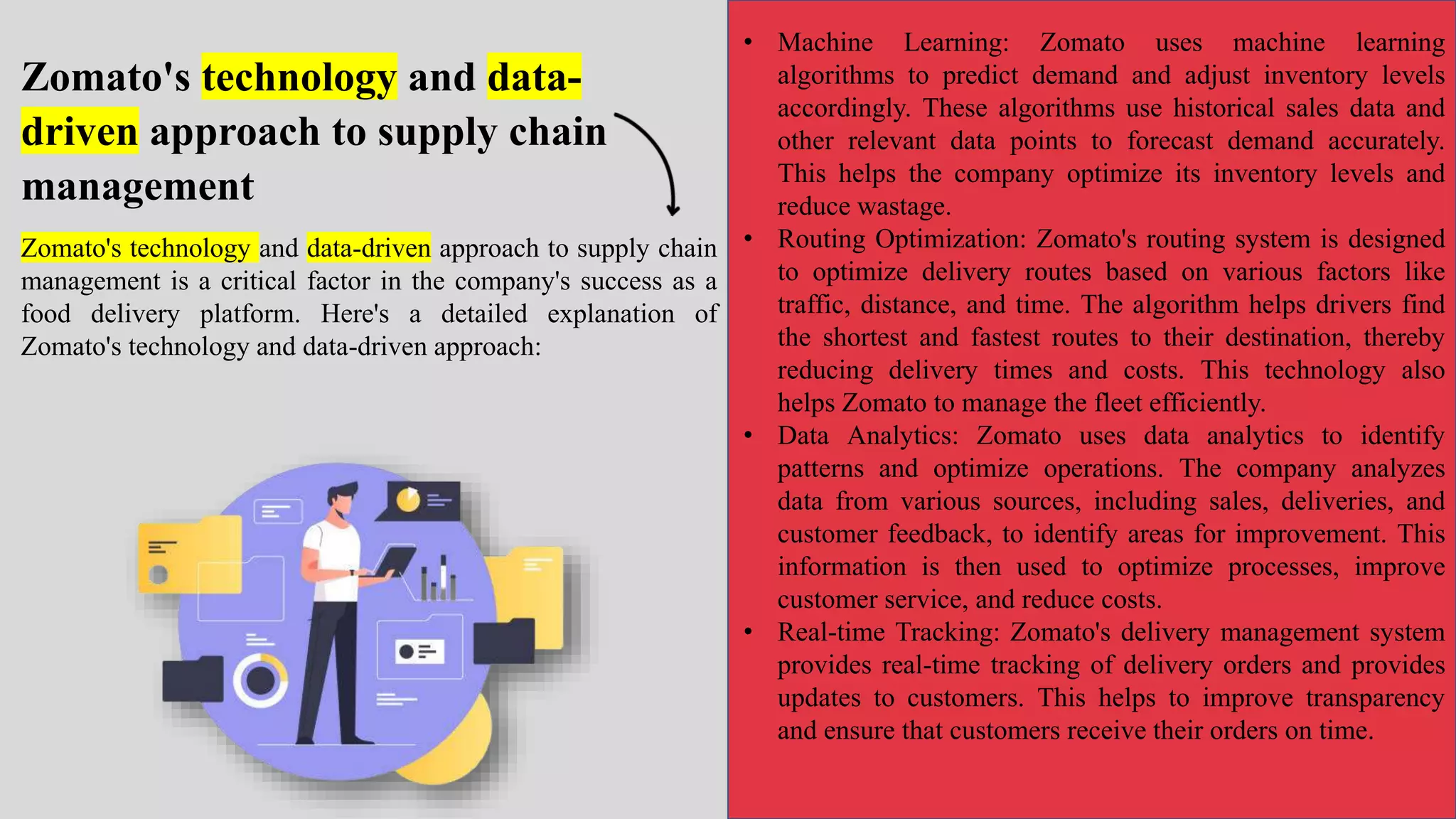 Supply Chain Management of Zomato and Swiggy | PPTX