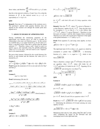 A Closed-Form Approximation Solution for an Inventory Model with Supply Disruptions and a Non ...