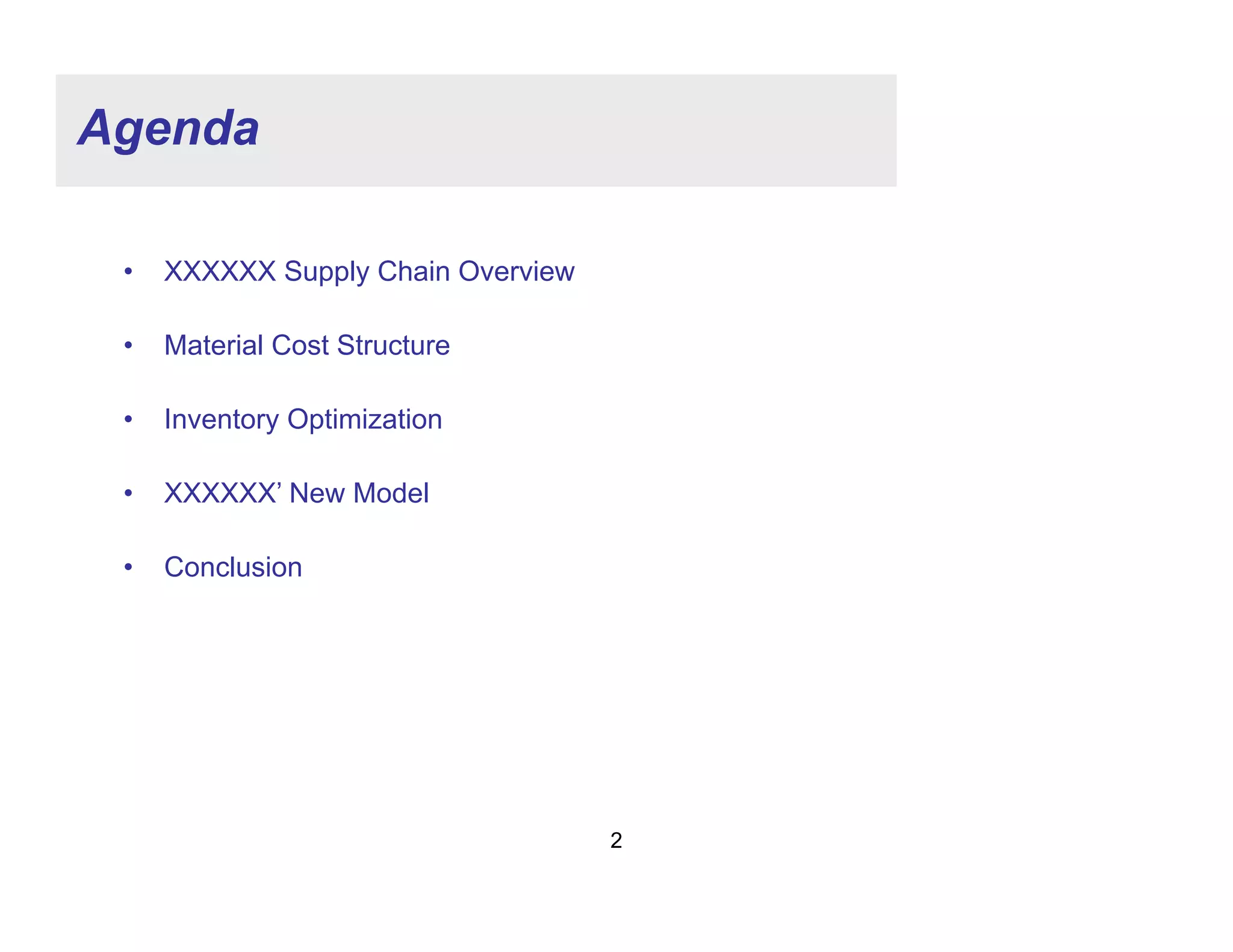 Supply Chain Paradigm | PPT