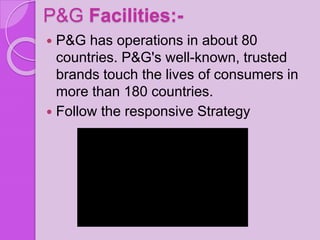 Supply chain Management of P&G | PPTX