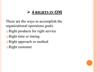 operation management | PPTX