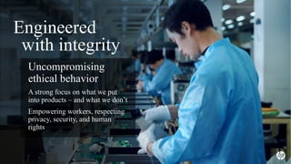 Supply Chain Sustainability at HP | PDF
