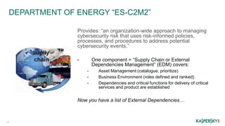 Supply Chain Threats to the US Energy Sector | PPTX | Power and Energy ...