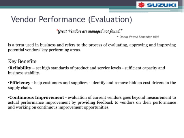 Procurement management - Supply chain training | PPTX