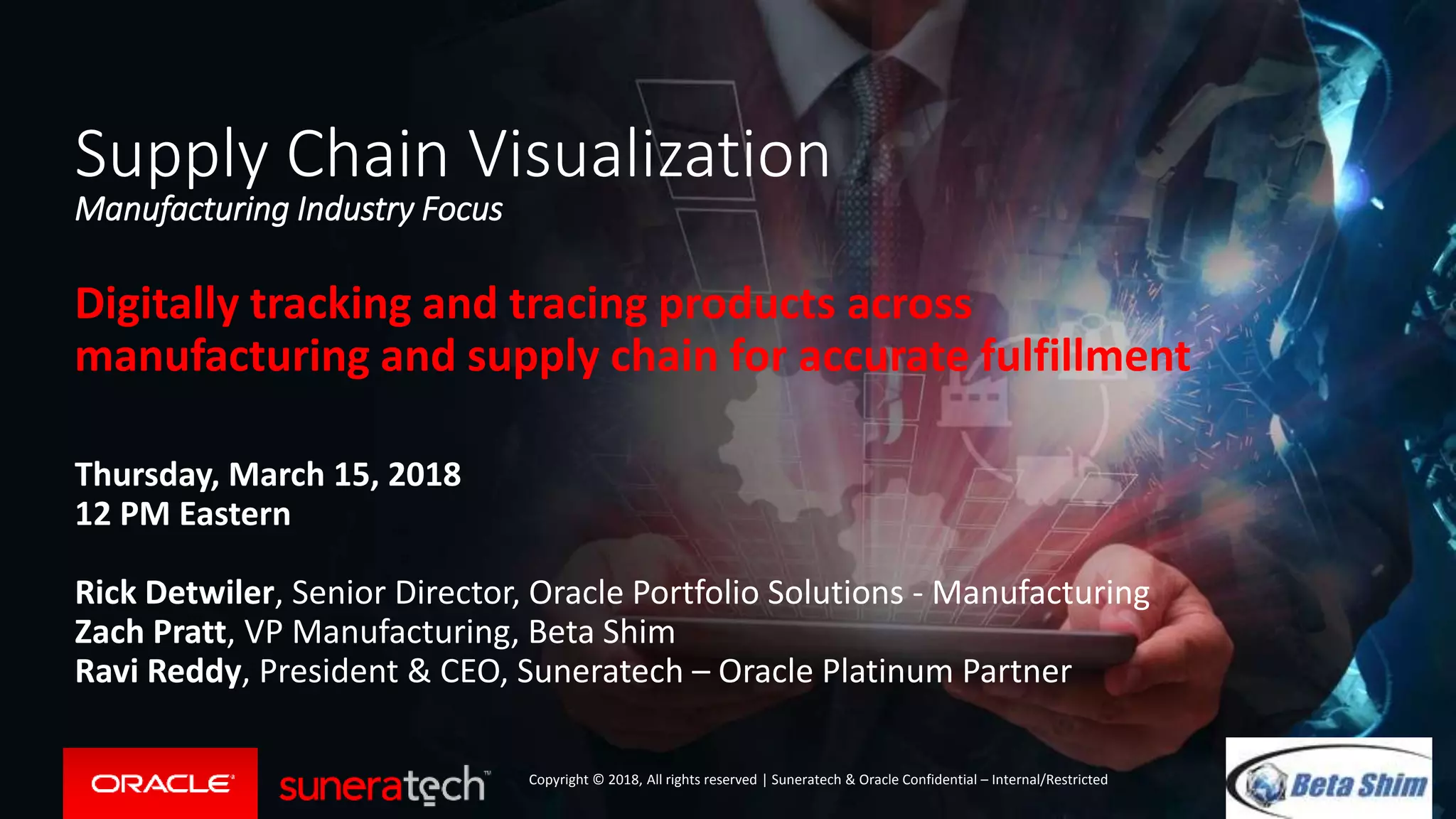 Supply Chain Visualization | PPTX