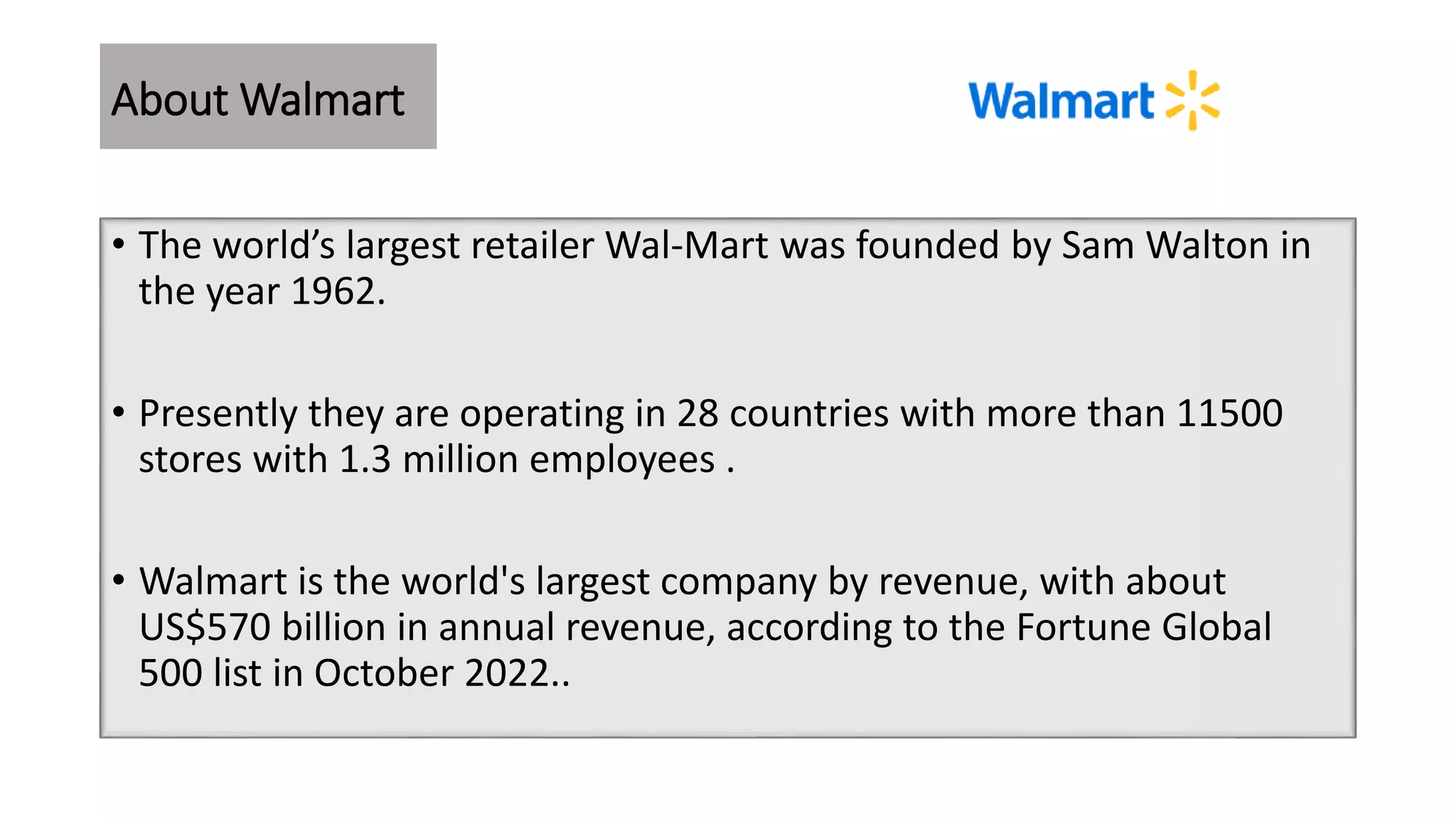 Supply Chain with a case study on Walmart.pptx