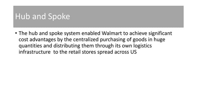 Supply Chain with a case study on Walmart.pptx | Retail Industry | Industries
