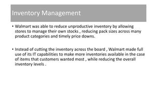 Supply Chain with a case study on Walmart.pptx
