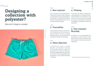 Sustainable Material Guide - Polyester | PDF
