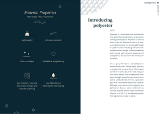 Sustainable Material Guide - Polyester | PDF