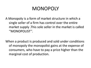 Supply curve of monopolist | PPT