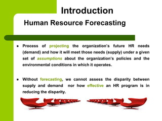 HR Supply forecasting | PPTX