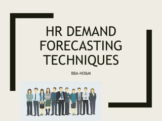 Demand Forecasting techniques- ********* | PPTX
