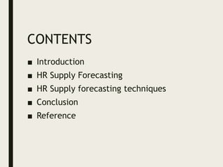 Demand Forecasting techniques- ********* | PPTX