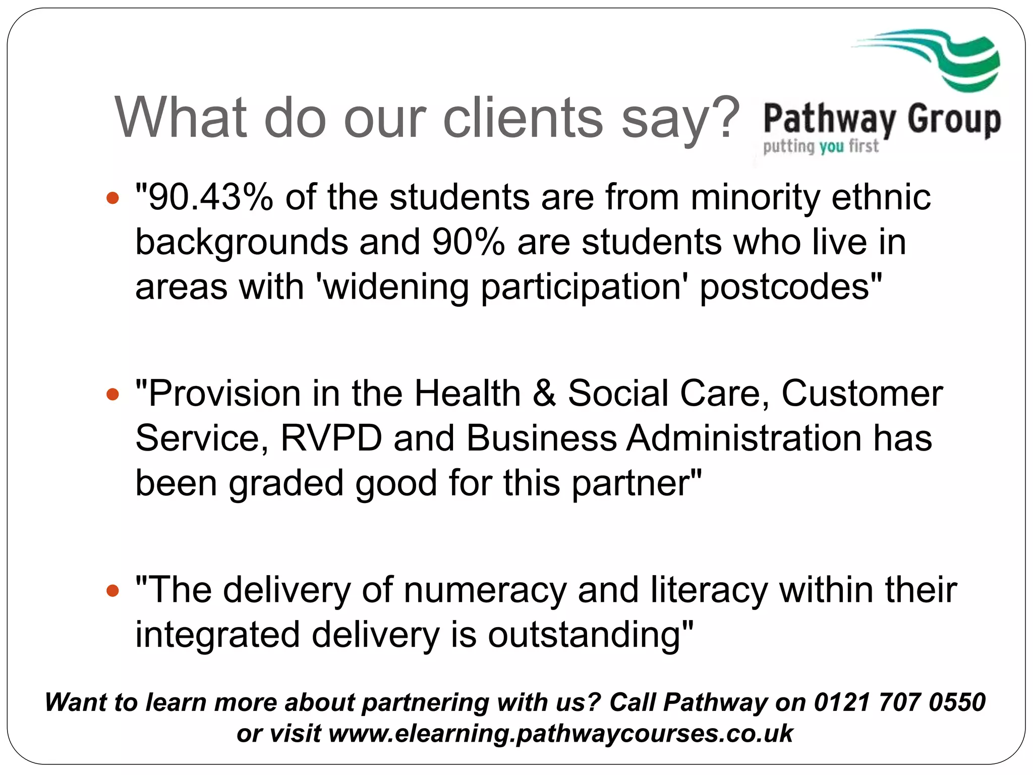 Supplying pathway services to prime providers | PPTX | Human Resources ...