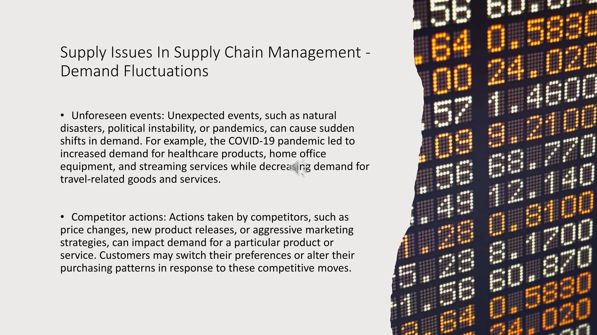 Supply Issues In Supply Chain Management 1.pptx