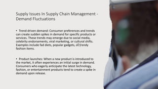 Supply Issues In Supply Chain Management 1.pptx