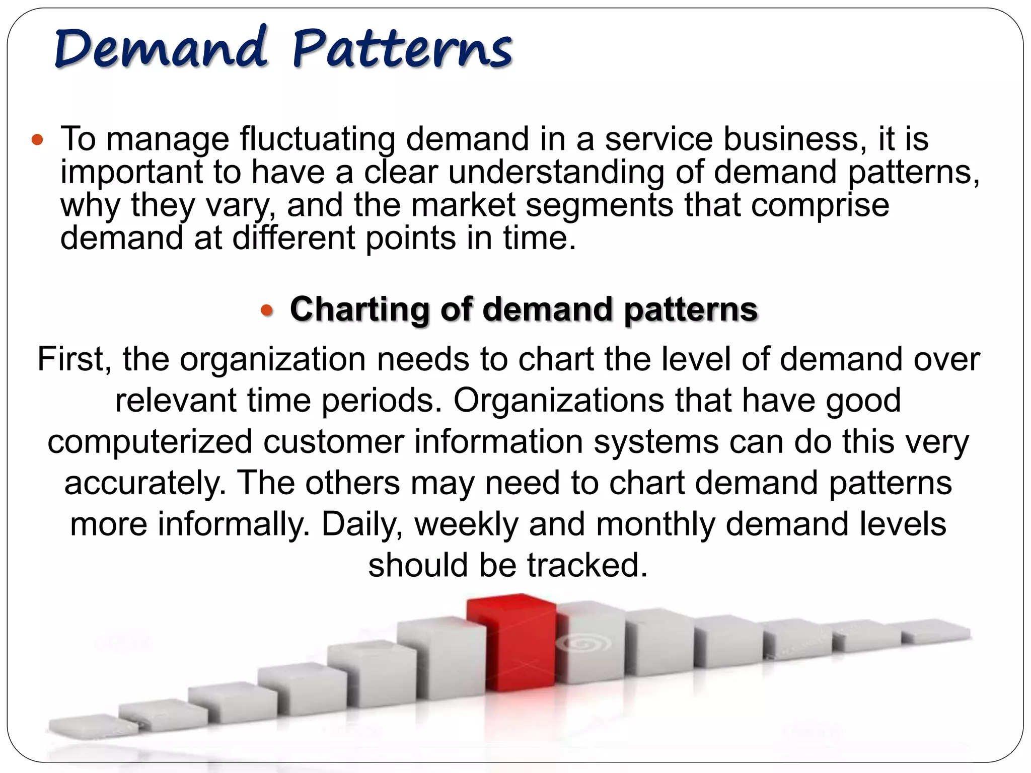 Supply and demand management in services | PPTX