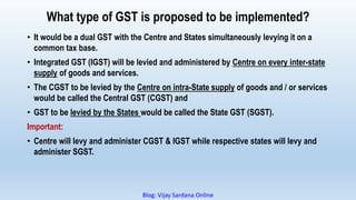 Meaning & Scope of 'Supply' under Indian GST Laws | PPTX