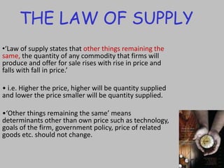 Supply ppt | PPT
