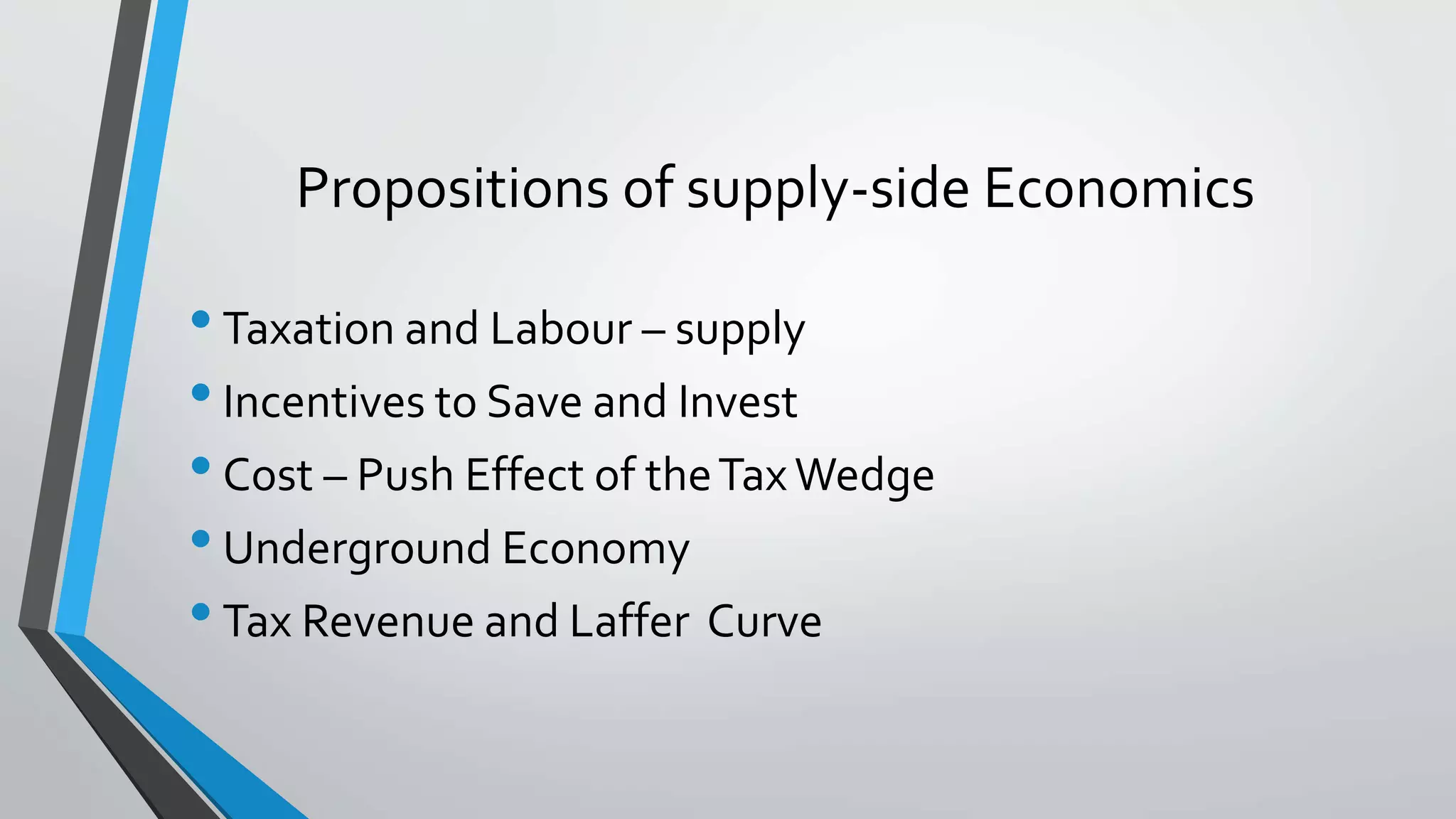 Supply side economics | PPTX