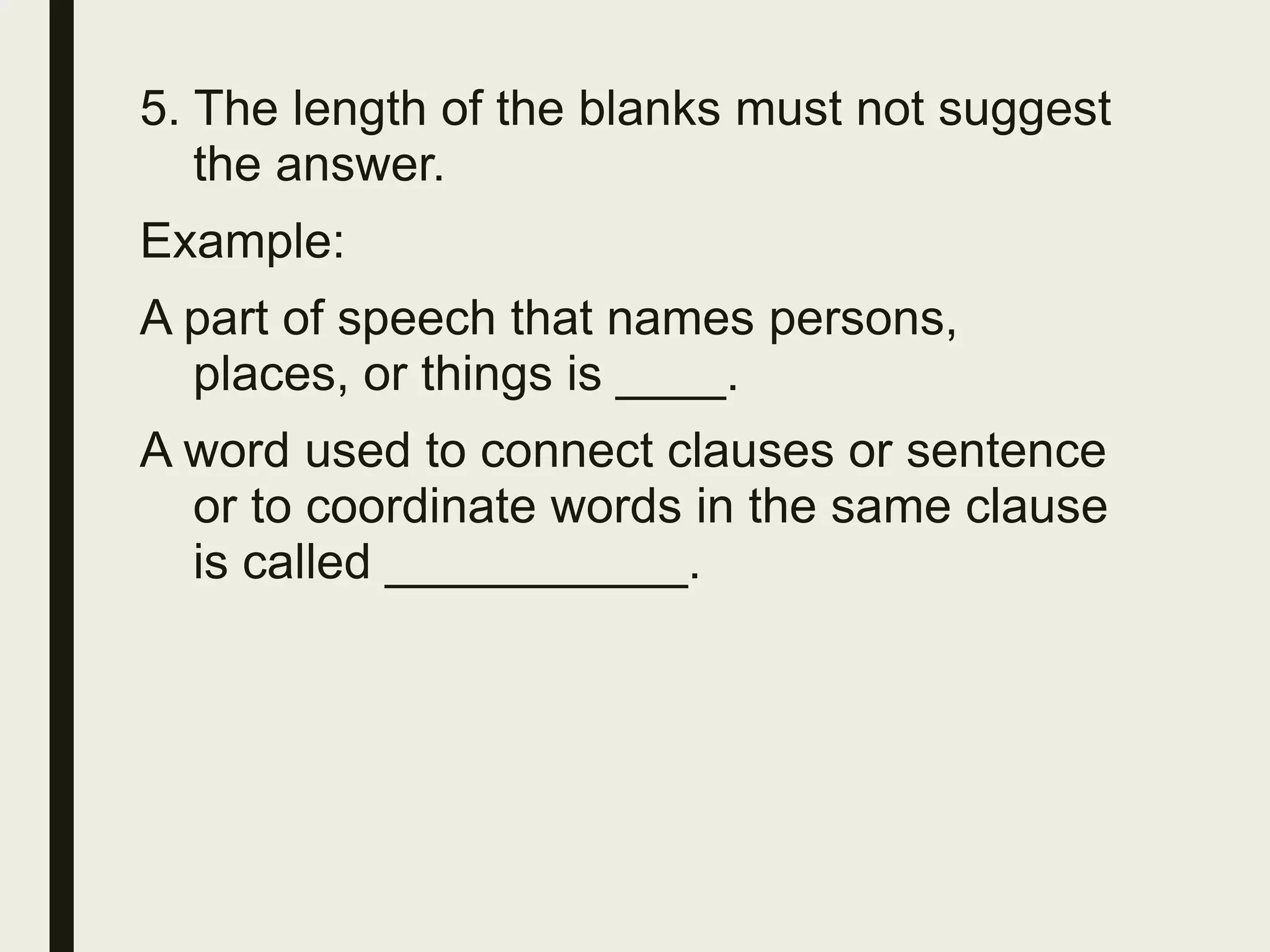 Completion Type of Test | PPTX