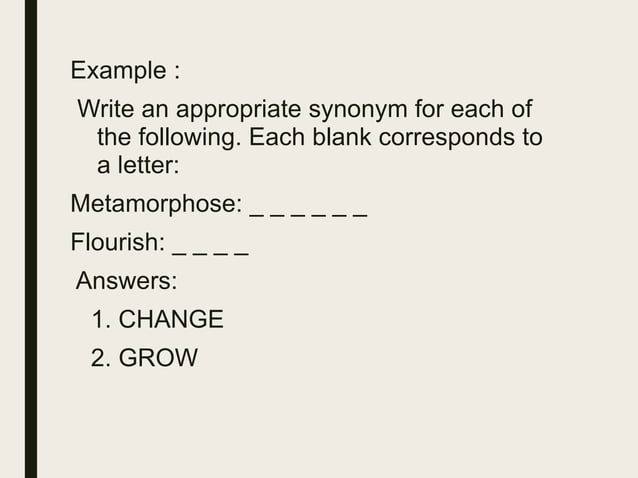 Completion Type of Test | PPTX | Educational Assessment | Education