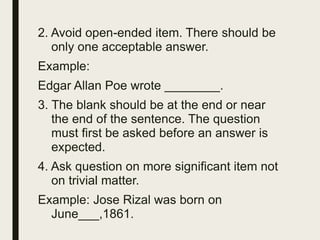 Completion Type of Test | PPTX