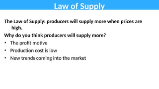 Supply _igcse_economics_powerpoint presentation | PPTX