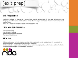 RIDA Support Services | PPT
