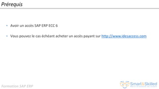 Support cours : Initiation à SAP ERP | PDF