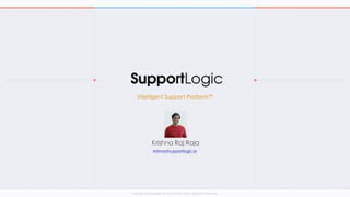 Support Logic Pitch Deck | PPT