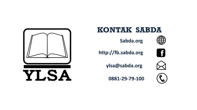SABDA Support Training | PDF