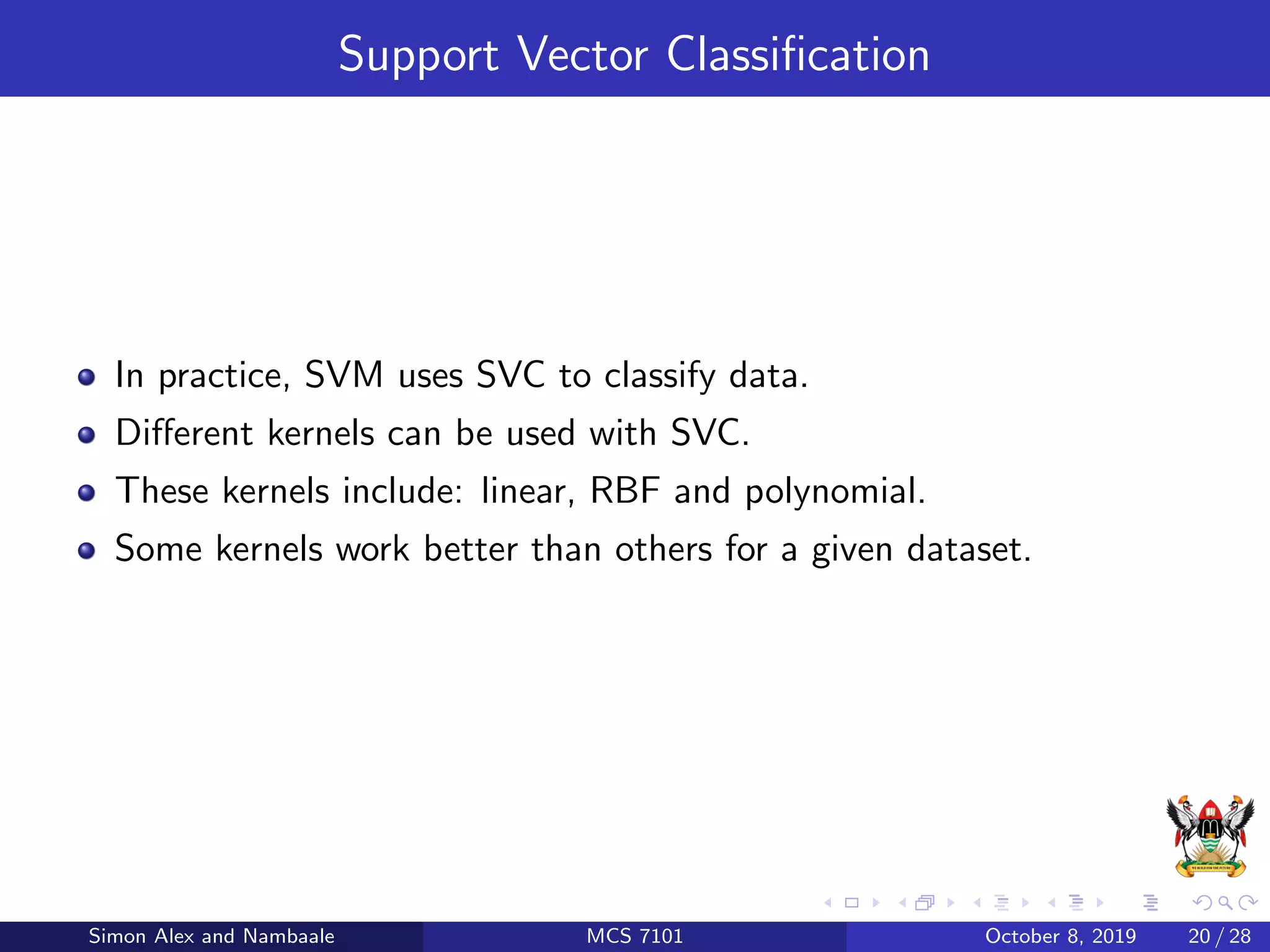 Support vector-machines-presentation | PDF