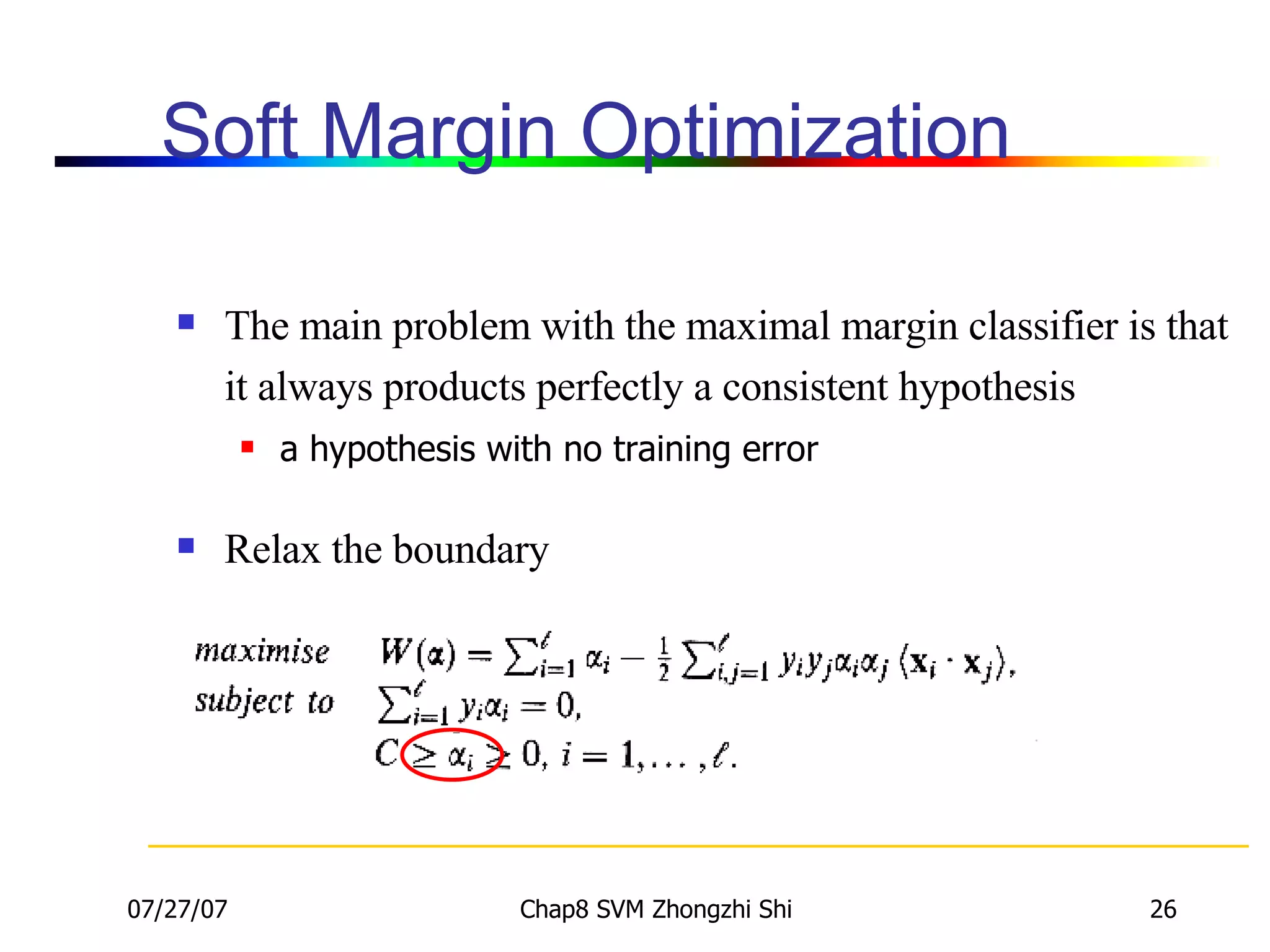 Support Vector Machines | PPT