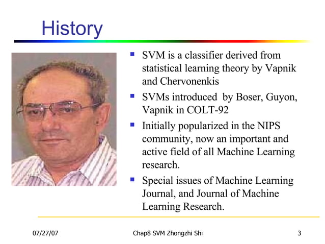 Support Vector Machines | PPT