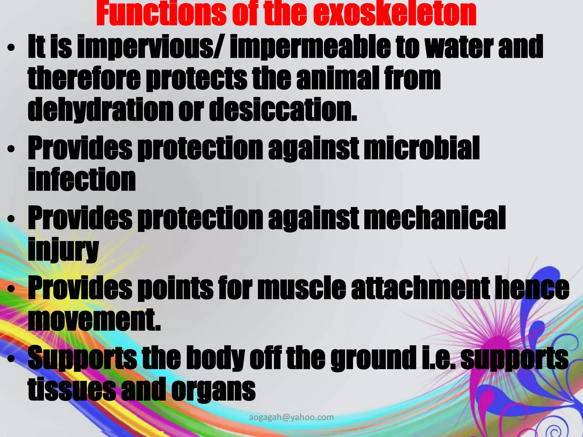Support and movement in plants and animals | PPTX