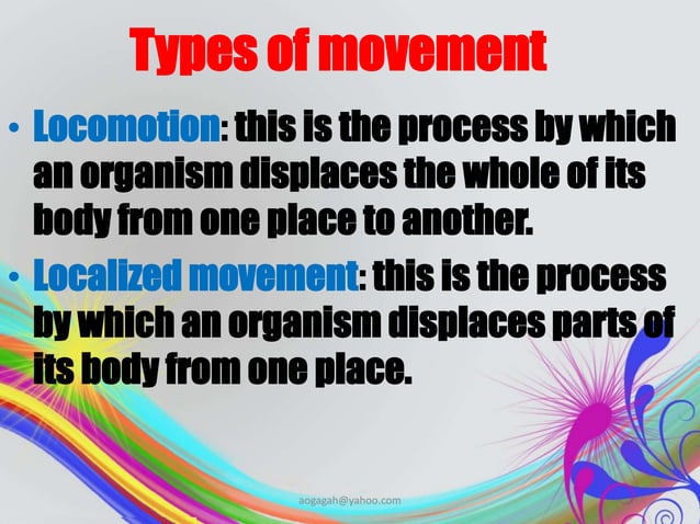 Support and movement in plants and animals | PPTX