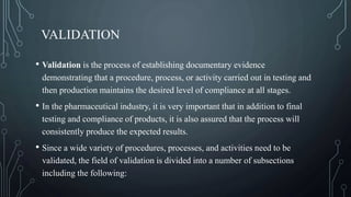 Support and utilities validation | PPTX