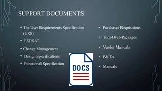 Support and utilities validation | PPTX